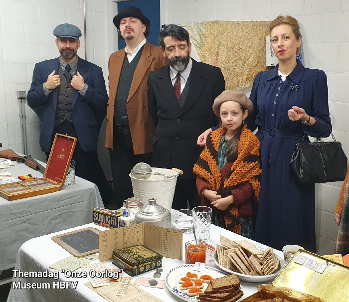 Een heuse themadag "Onze Oorlog " in het museum van de weerstand HBFV ...