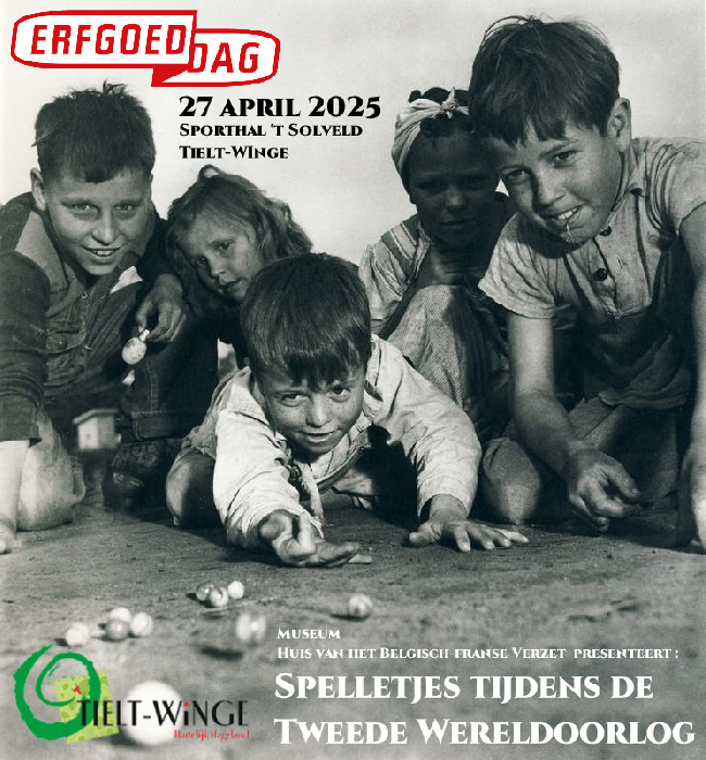 Erfgoeddag 2025 : Museum HBFV brengt oorlogse spelletjes naar je toe op ...